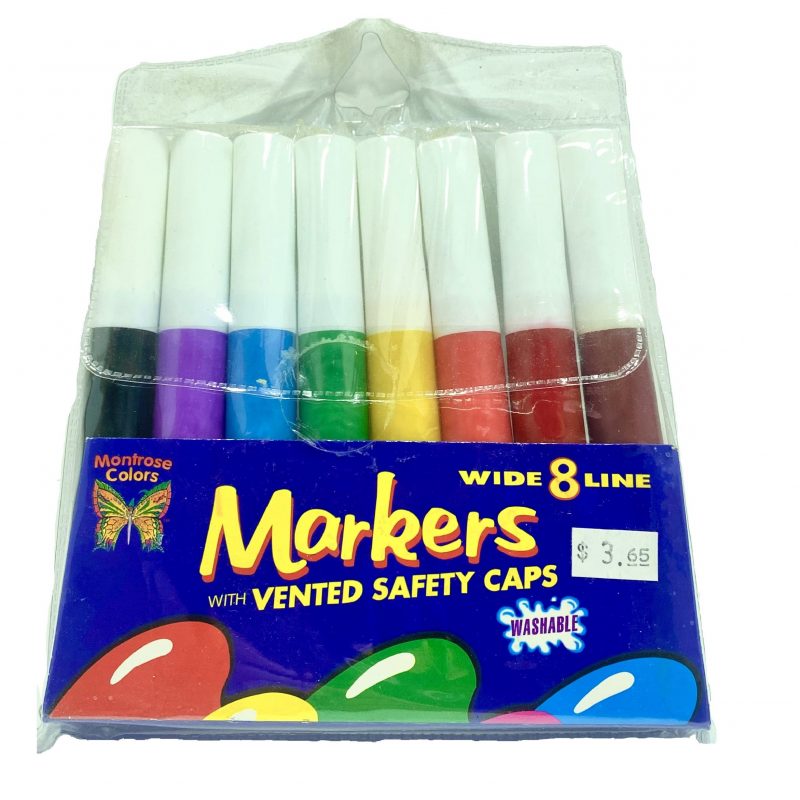 Montrose Colors Wide Line Markers – EASTWARD SALES LTD