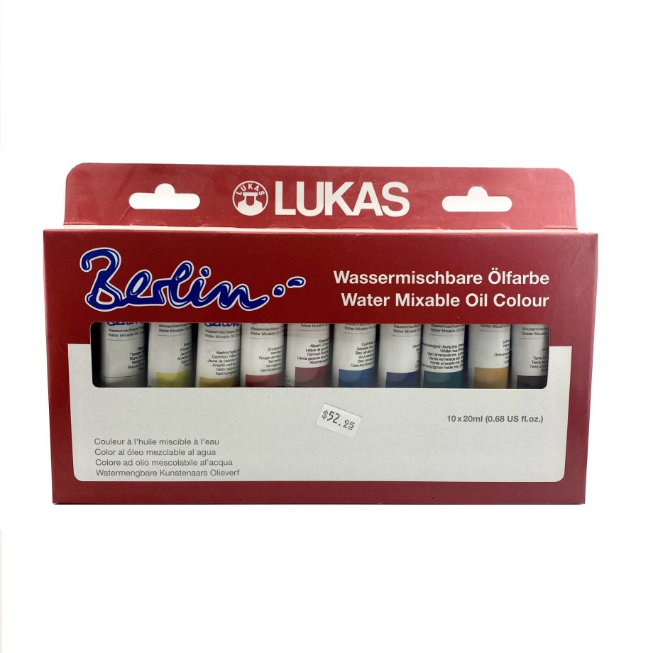 Lukas Berlin Water Mixable Oil Colour Paint – EASTWARD SALES LTD