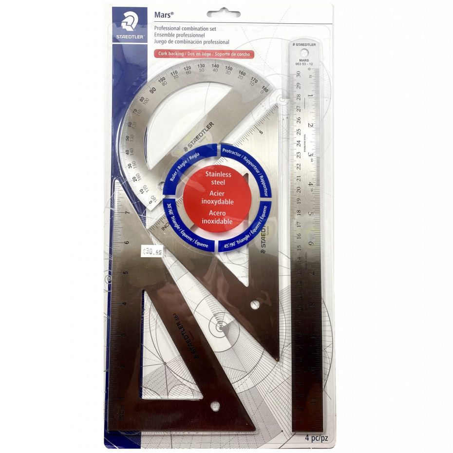 Staedtler Mars Professional Combination Set Stainless Steel – EASTWARD ...