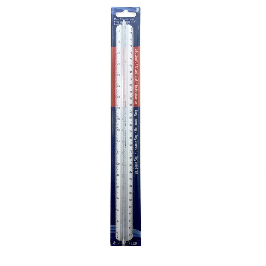 Staedtler Mars Triangular Scale Student / Engineering – EASTWARD SALES LTD