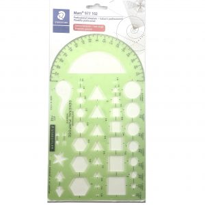 Staedtler Mars General Purpose Professional Template – EASTWARD SALES LTD